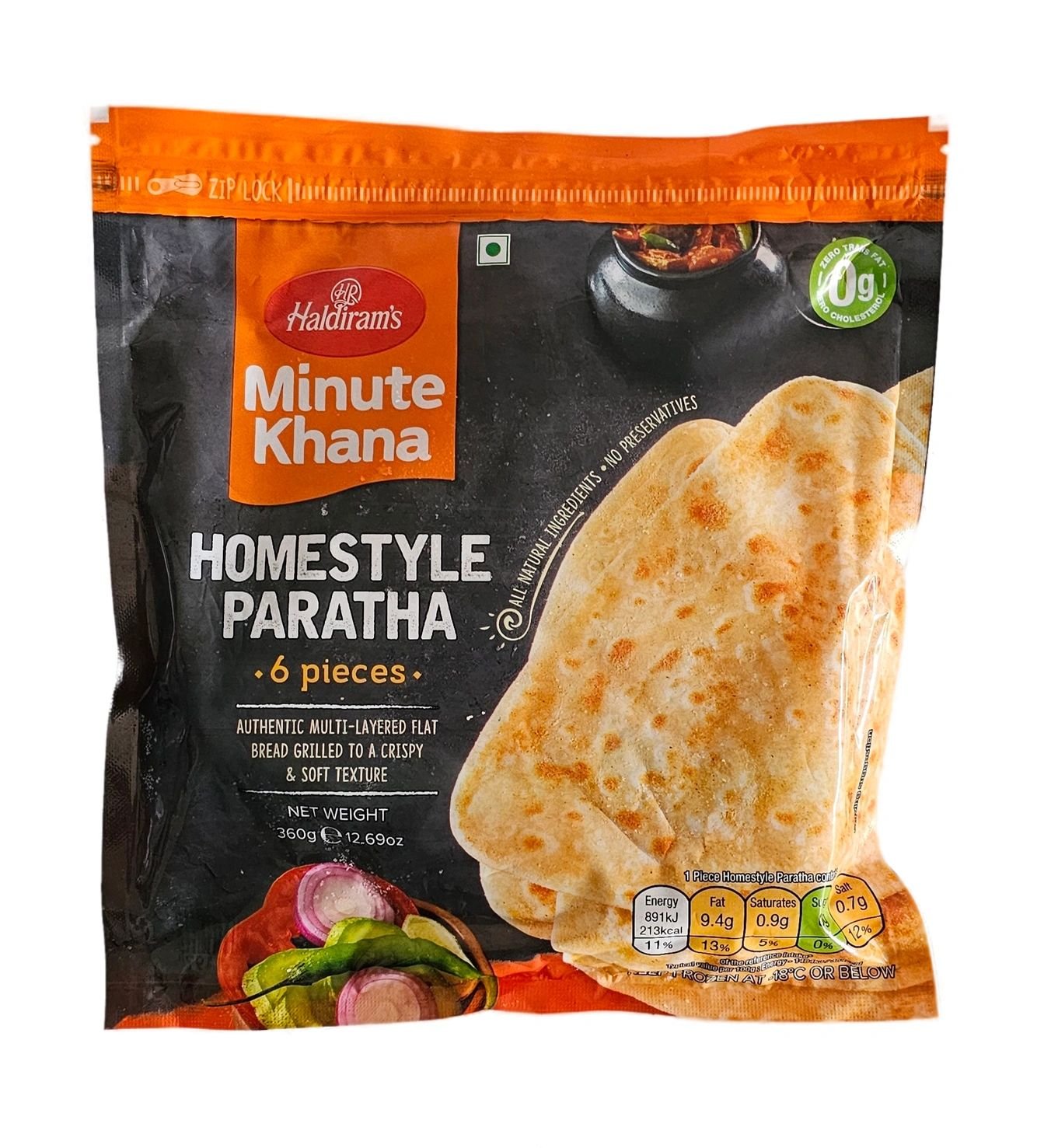 Haldirams Home Style Paratha 360 Gm